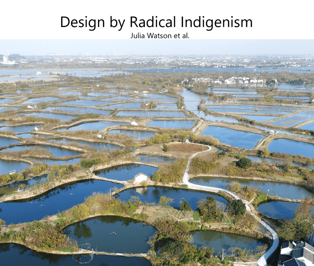 Design by Radical Indigenism - Share Your Green Design