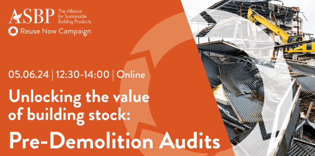 Reuse Now Webinar: Unlocking the value of building stock – Pre-Demolition Audits - Share Your ...